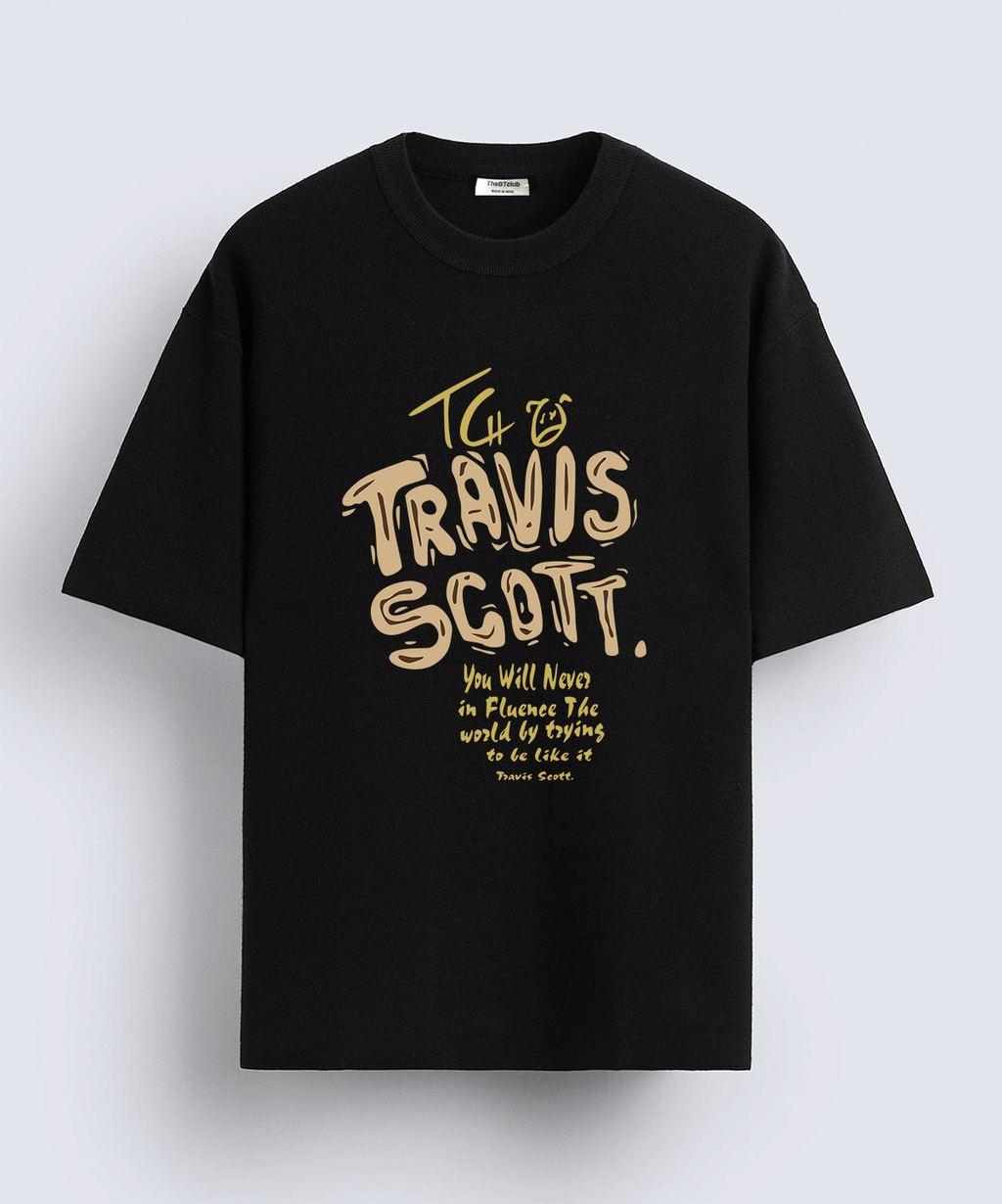 Travis Scott Influence - Oversized T-shirt – Fifth Pocket